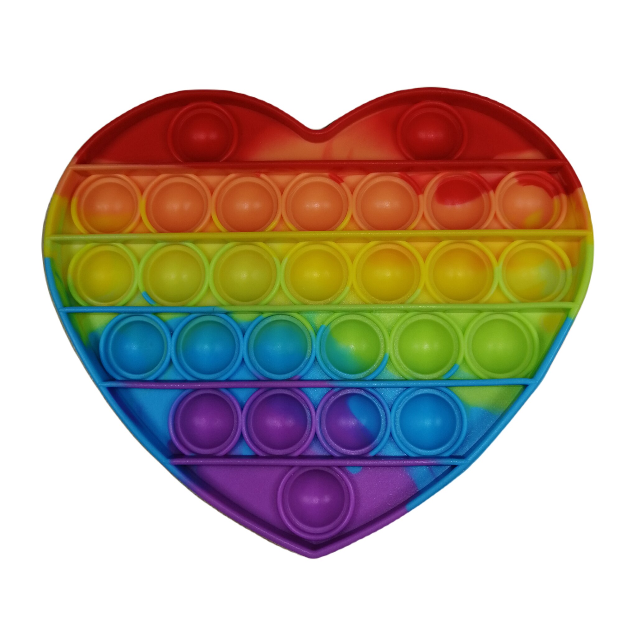 Jucarie interactiva pentru copii, Pop-it, Heart Mania, 12 cm ...