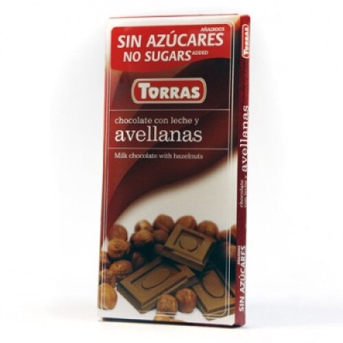 Torras gluténmentes tejcsokoládé mogyoró cukor nélkül 75 g - eMAG.hu