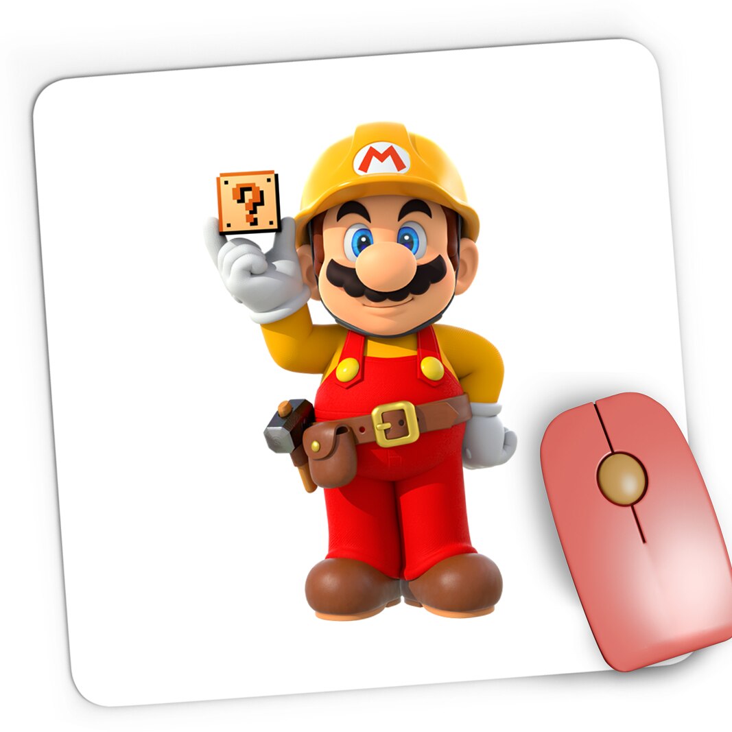 Mousepad Gaming Super Mario Bros Meserias Nintendo, 21x19 cm - eMAG.ro