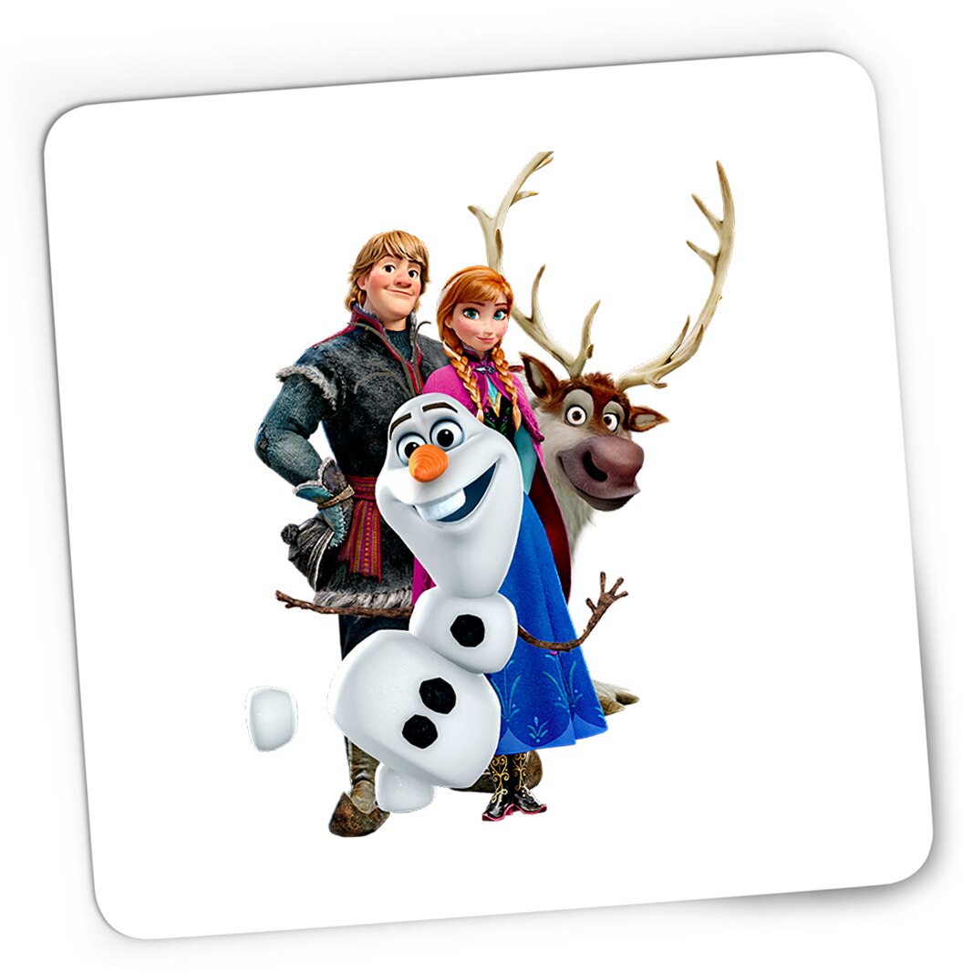 Gaming Egérpad Elsa Frozen Anna Olaf Hans, 21x19 cm - eMAG.hu