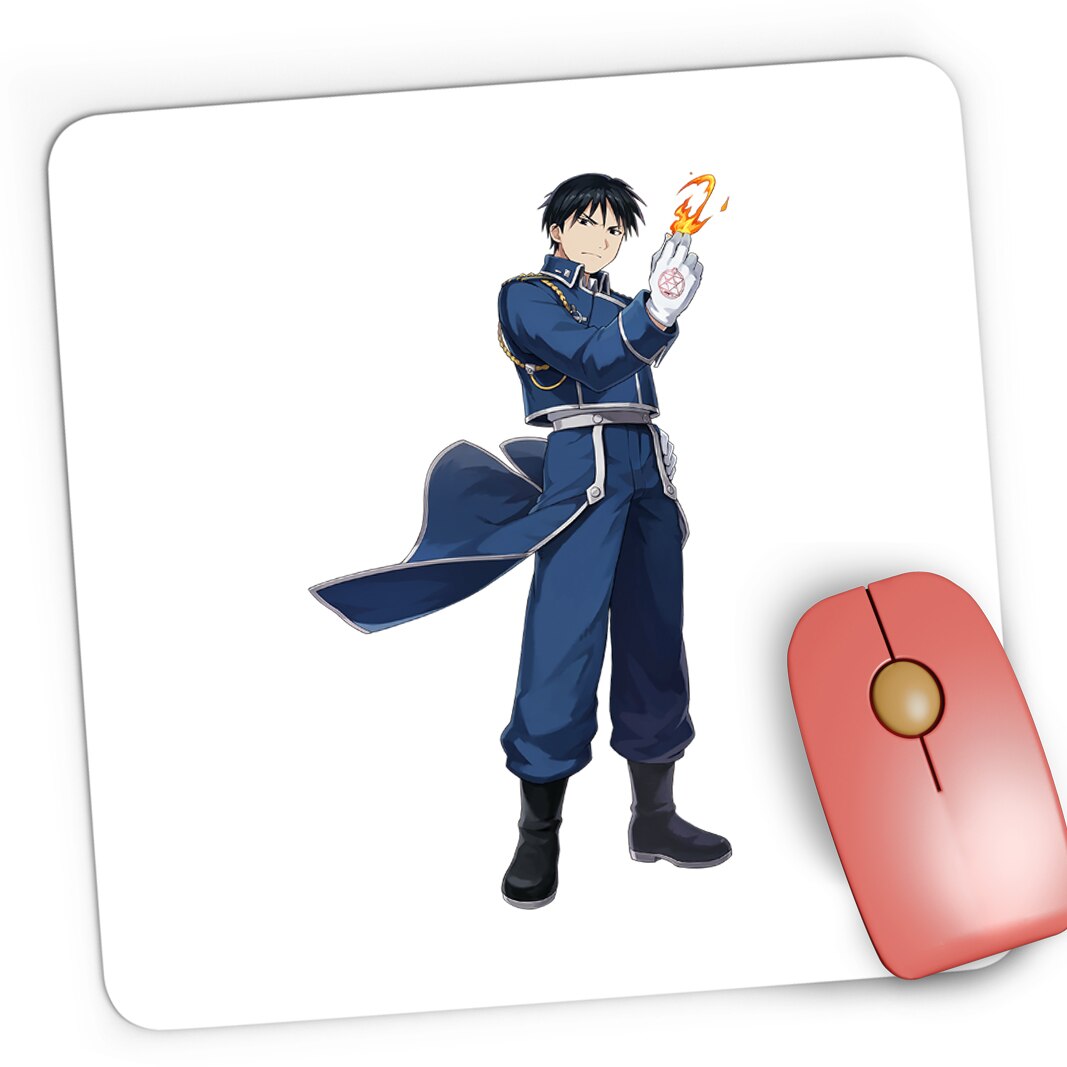 Gaming Egérpad Colonel Roy Mustang Fullmetal Alchemist, 21x19 cm - eMAG.hu