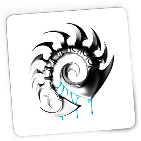 Gaming Egérpad StarCraft 2 Zerg Silver Logo CSGO, 21x19 cm - eMAG.hu