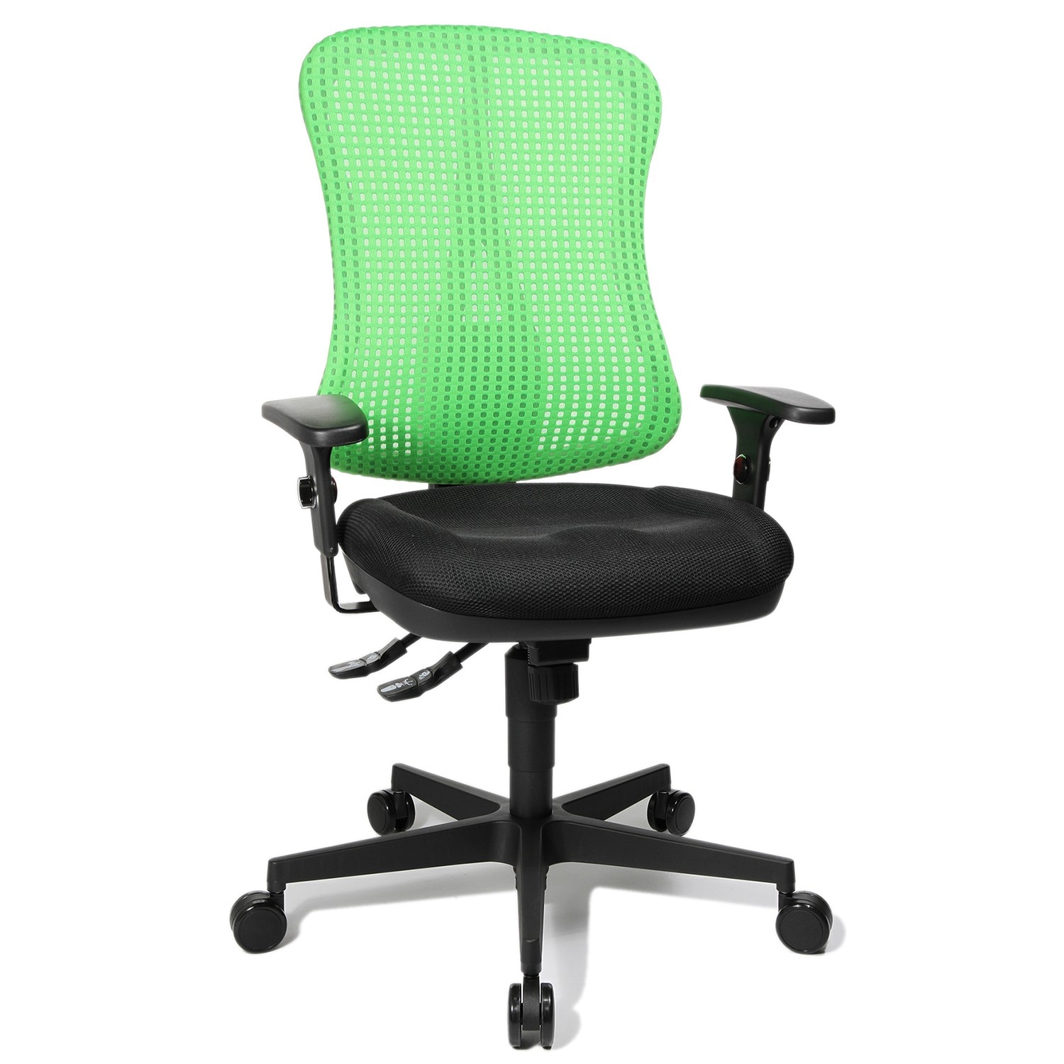 Scaun birou copii, Topstar, pivotant, cu cotiere reglabile pe inaltime ...