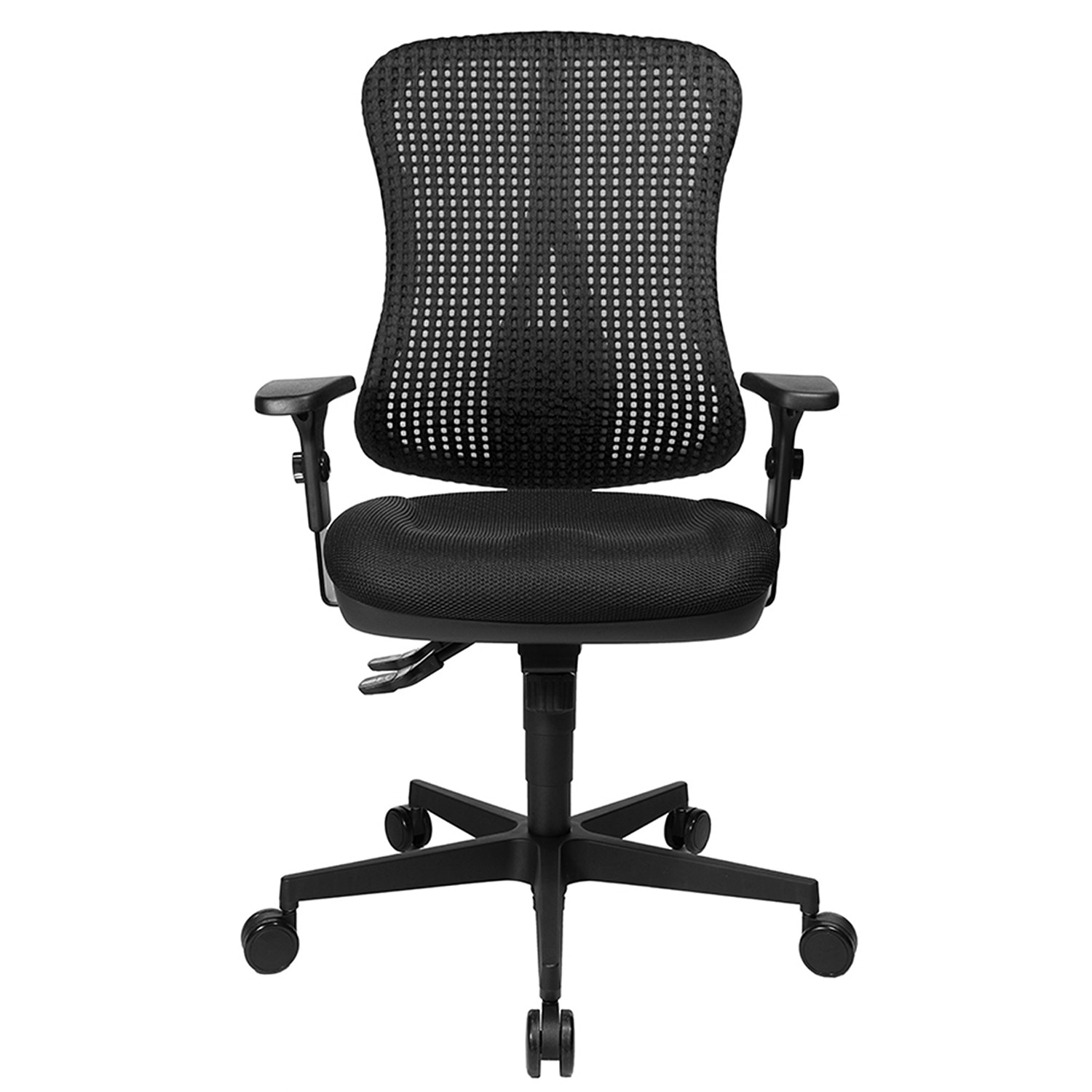 Scaun birou copii, Topstar, pivotant, cu cotiere reglabile pe inaltime ...