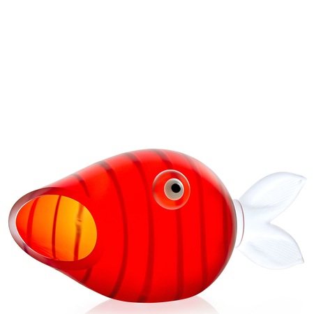 Peste decorativ Borowski, Koi, Sticla, Rosu - eMAG.ro