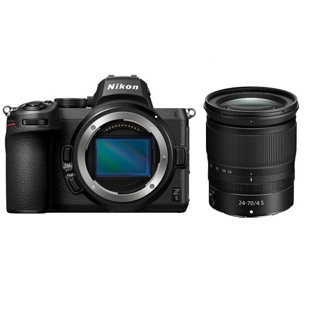 Nikon Z5 MILC fényképezőgép 24-70mm F4-6.3 VR objektívvel - eMAG.hu