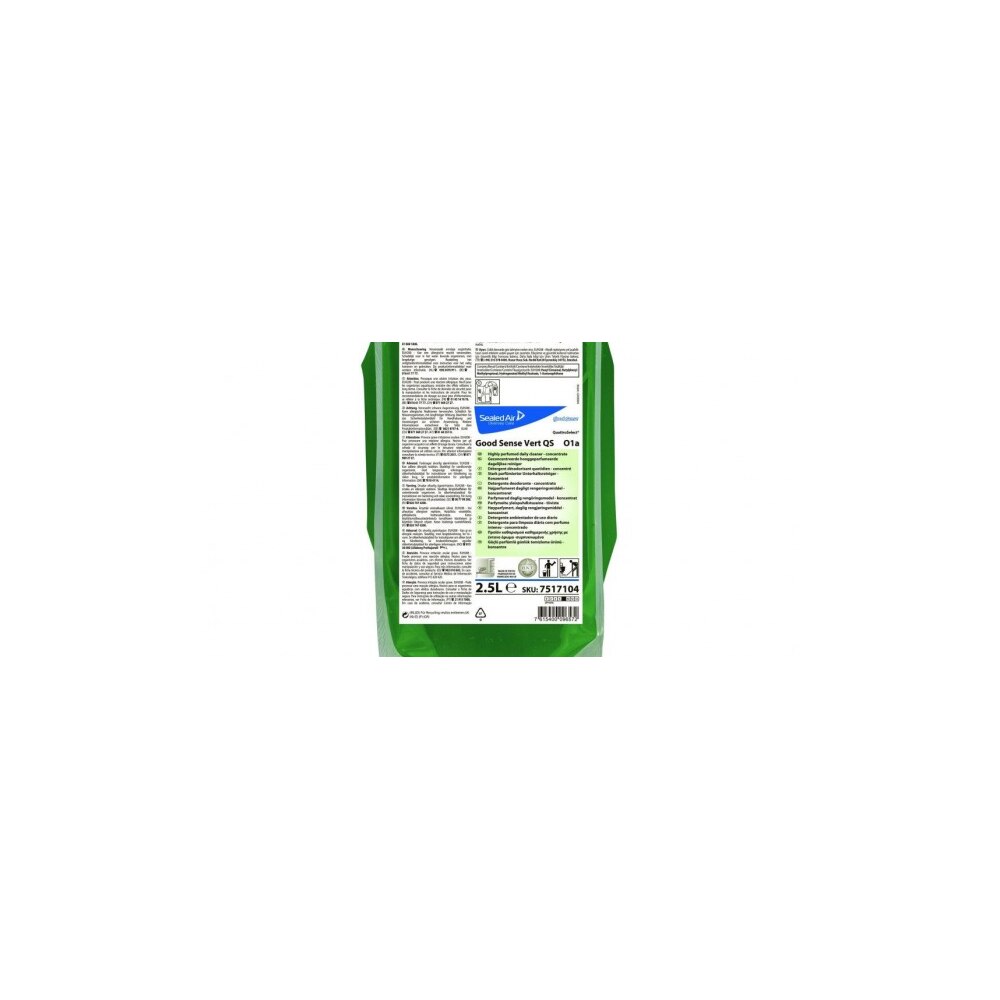 Koncentrált Diversey Good Sense Vert QS padlótisztító, alma illatú, 2 ...