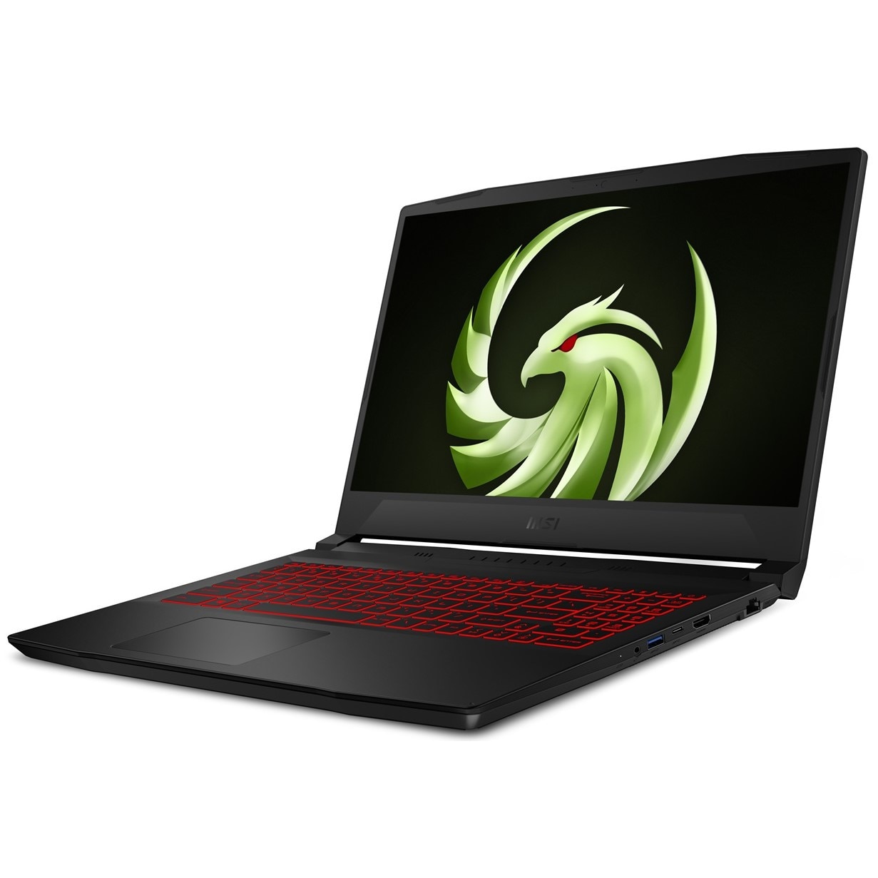 Лаптоп MSI Bravo 15 B5DD с AMD Ryzen 5 5600H(3.3-4.2 GHz,16M), 16 GB ...