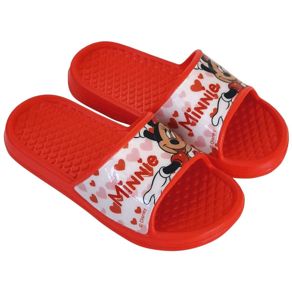 Papuci fete Minnie Mouse 28-29 Rosu - eMAG.ro