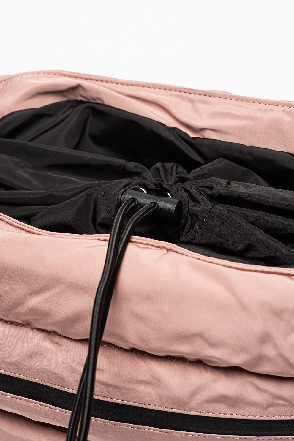 Ted Baker, Geanta hobo cu aspect matlasat Quinio, Roz prafuit - eMAG.ro