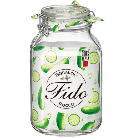 Bormioli Rocco Fido csatos befőttes üveg 5 liter - 119939 - eMAG.hu