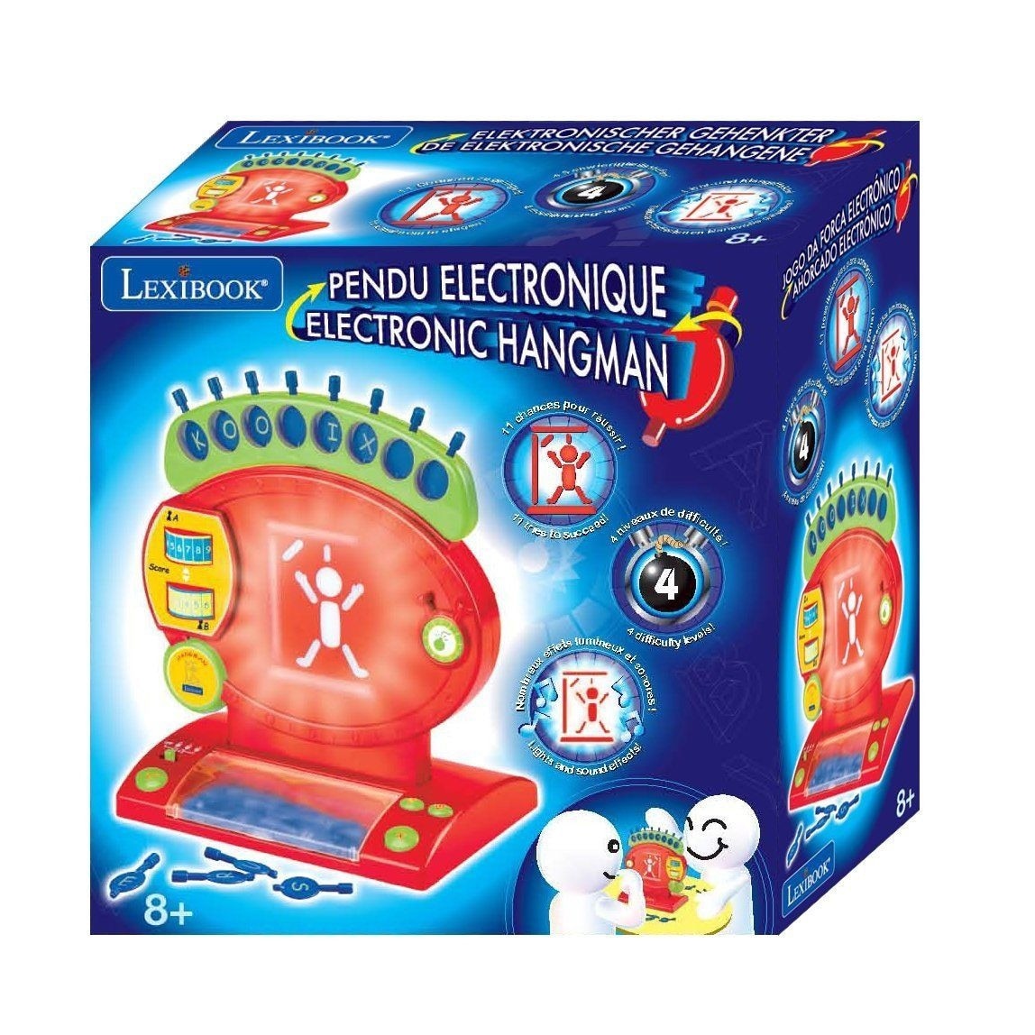 Lexibook elektronikus hóhér társasjáték - eMAG.hu