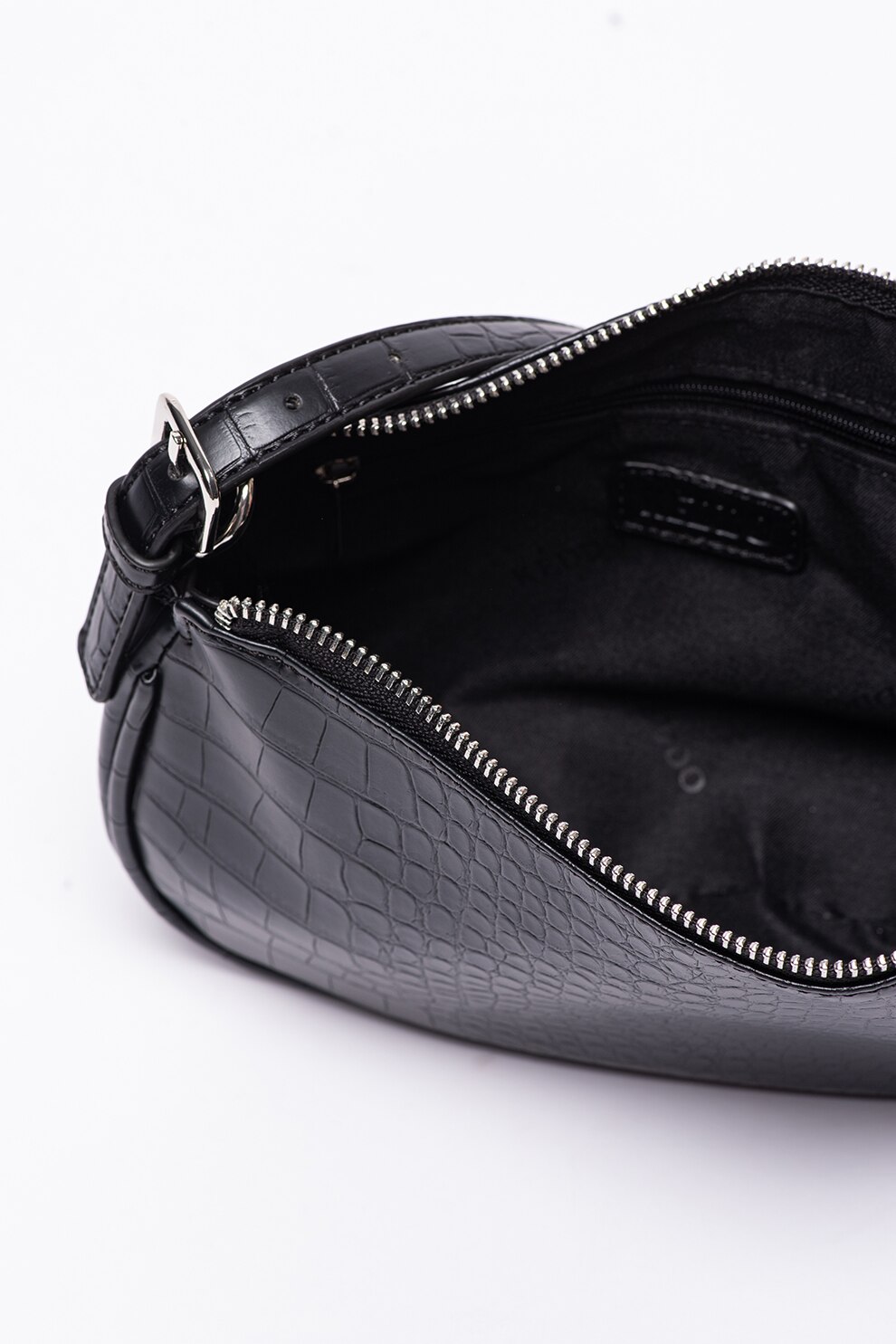 KEDDO, Чанта от еко кожа с шагрен, Черен - eMAG.bg