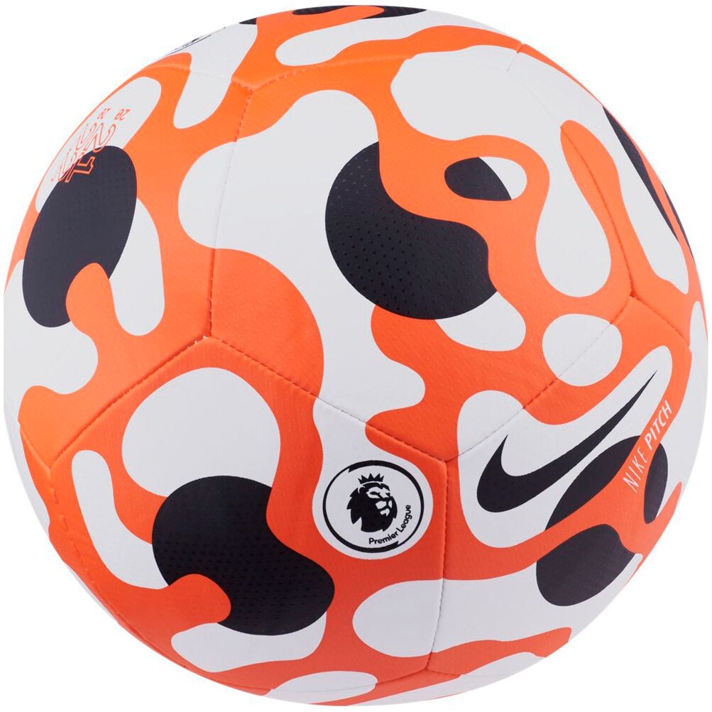 Minge fotbal Nike Premier League Pitch Unisex, White/Hyper Crimson ...