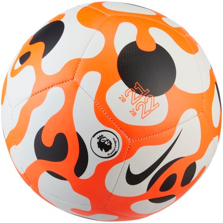 Minge fotbal Nike Premier League Pitch Unisex, White/Hyper Crimson ...
