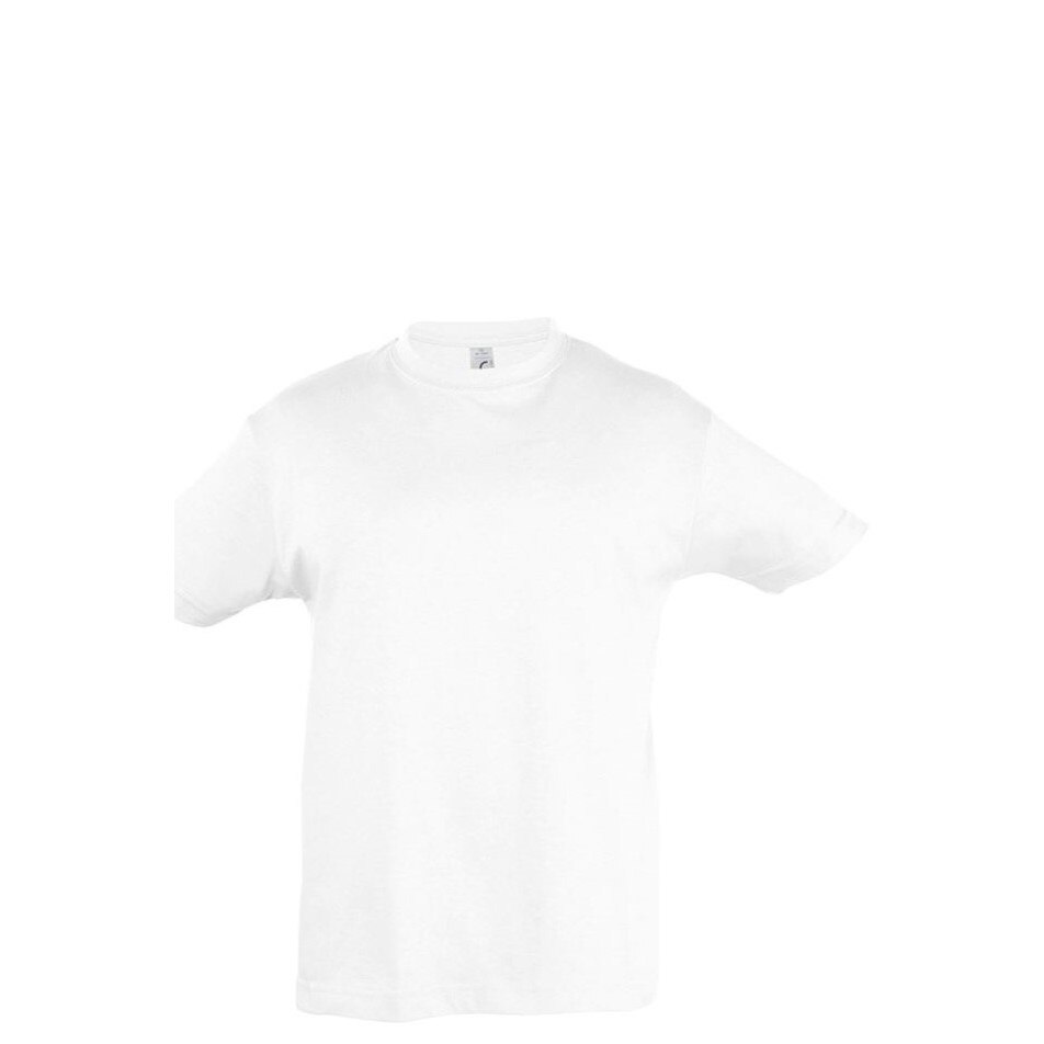 Set 5 tricouri copii, Sol's, bumbac, alb, 9-10 ani - eMAG.ro