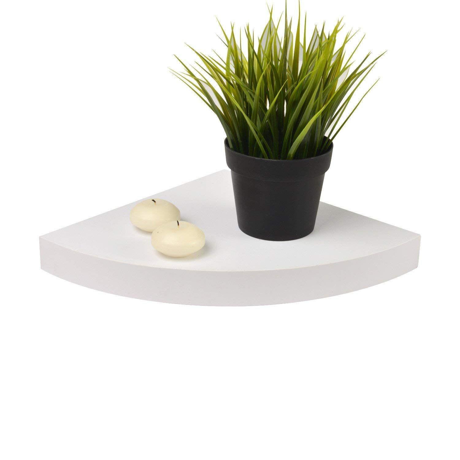 Raft de colt Moorland, 35х35х3,4см, Alb - eMAG.ro