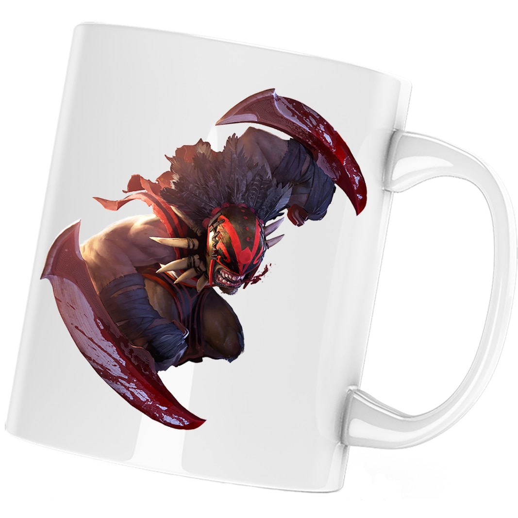 Чаша Dota 2 Strygwyr Bloodseeker Fortnite Skin, Бял, 330 мл - eMAG.bg