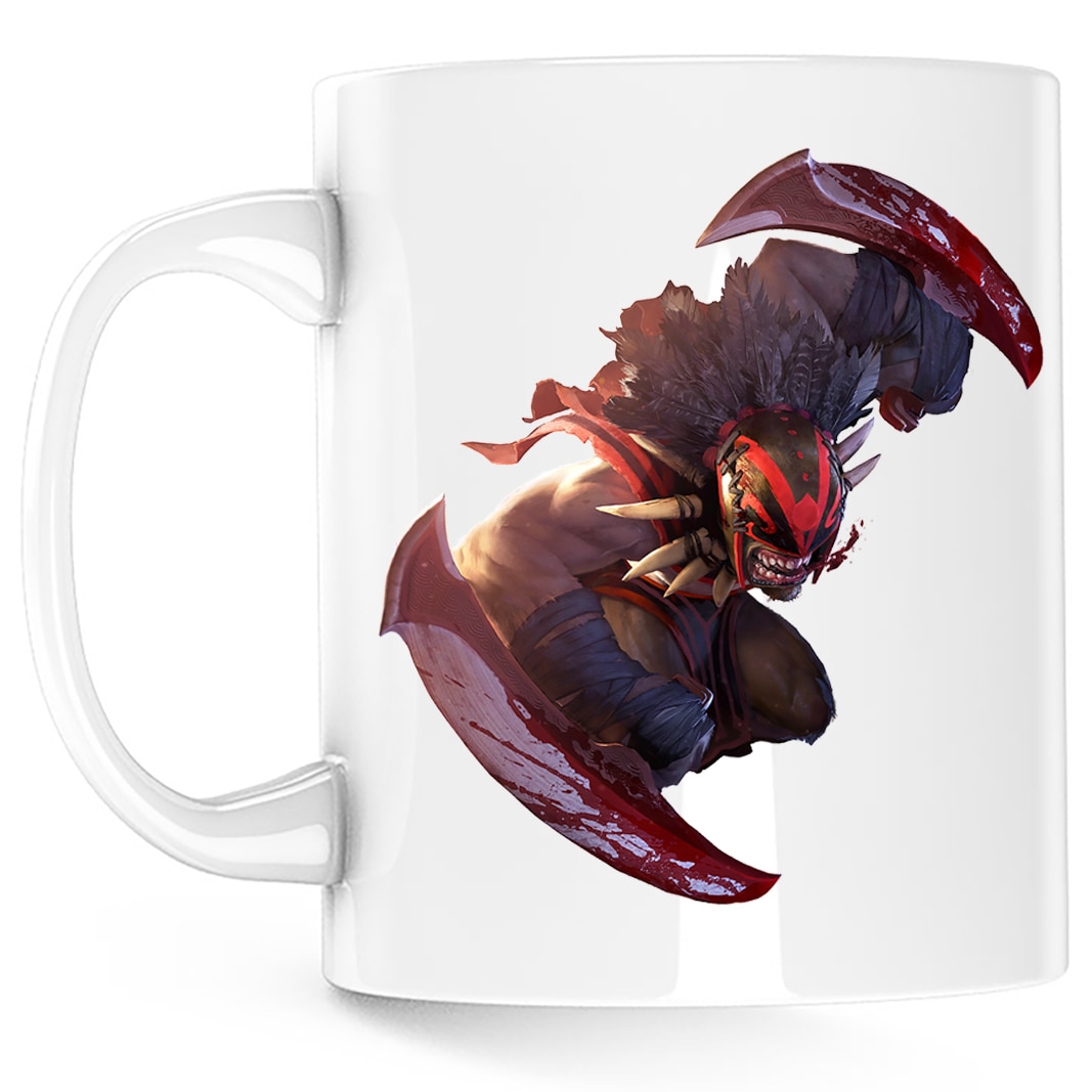 Чаша Dota 2 Strygwyr Bloodseeker Fortnite Skin, Бял, 330 мл - eMAG.bg