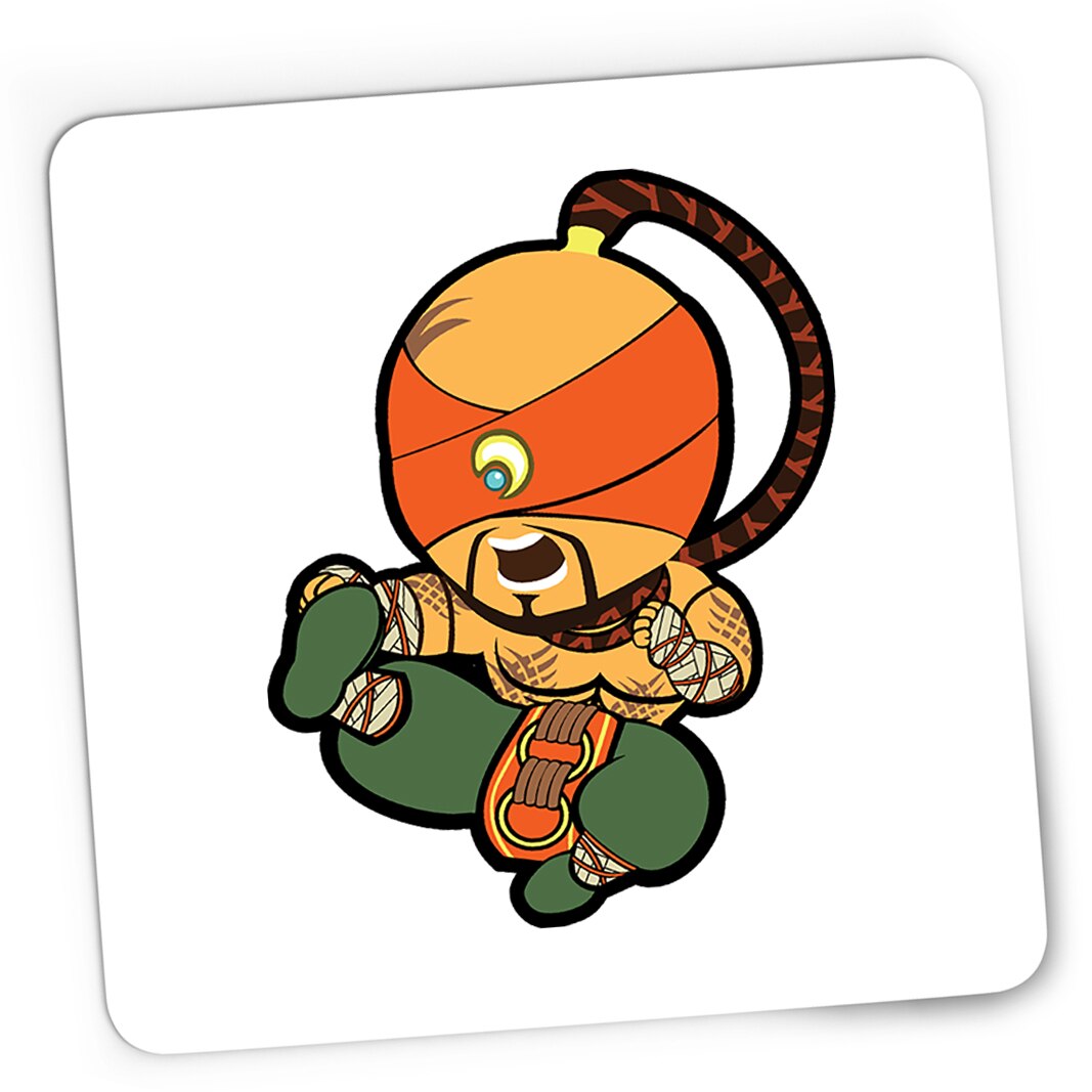 Гейминг подложка за мишка League of Legends Lee Sin LoL Shaolin Chibi ...