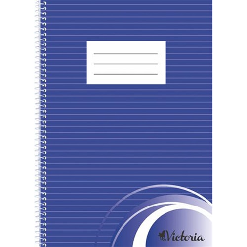 Caiet cu spirala, Victoria, A4, Cu linii/Dictando, 70 pagini - eMAG.ro