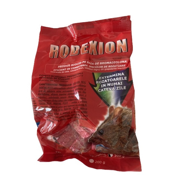 Rodexion méreg viaszkocka formájában, vízálló, egereknek és ...