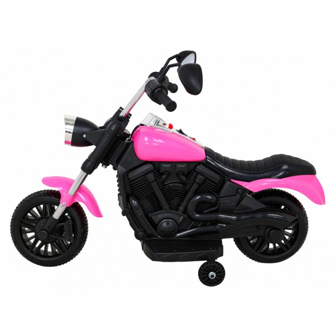 Motocicleta electrica Chopper V-Max, roz - eMAG.ro