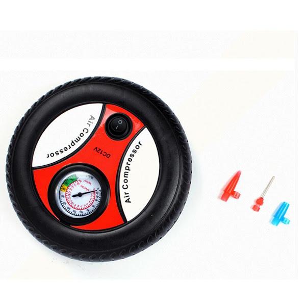 Compresor auto, 12V, Compact cu manometru, 7 bari - eMAG.ro