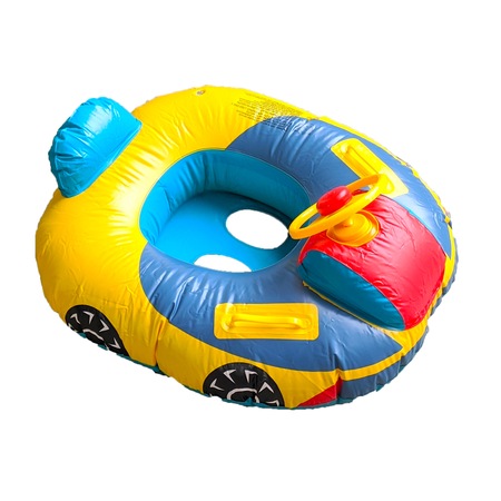 Colac pentru plaja in forma de masinuta cu volan, 75x60x30 cm - eMAG.ro