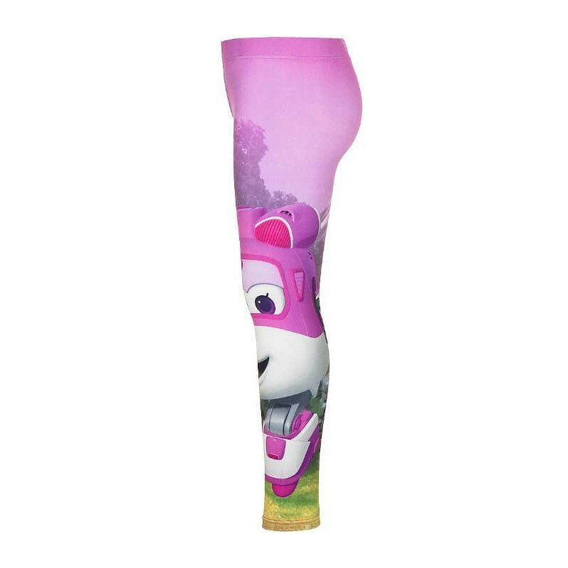 Colanti lungi Super Wings Roz 104-110 cm - eMAG.ro
