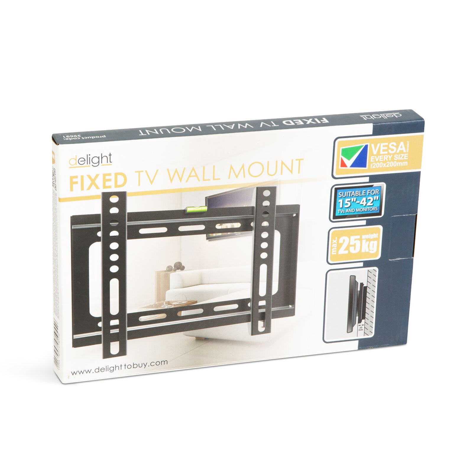 Consola De Perete Fixa- Pentru Lcd Sarcina Admisa 25 Kg EV817 - eMAG.ro