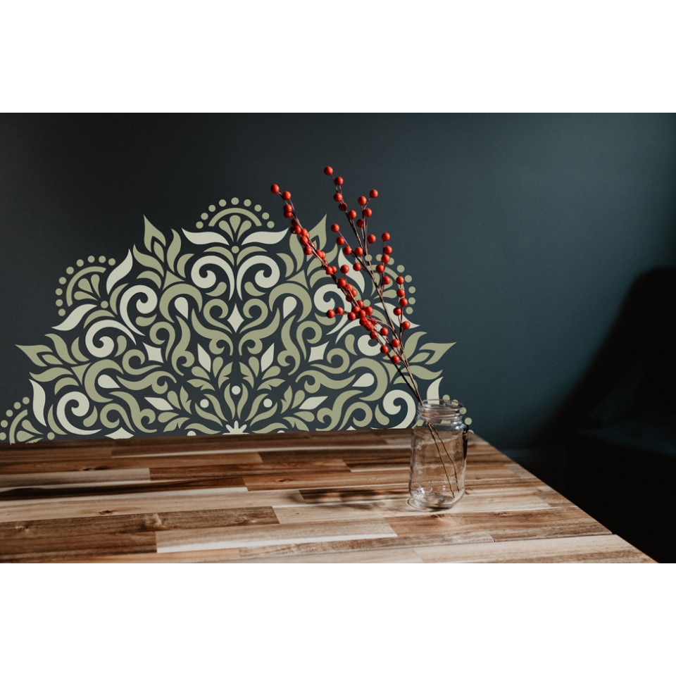 Sablon Refolosibil Mandala Flame Dots diametru 70cm - SP112.1PE4.70 ...