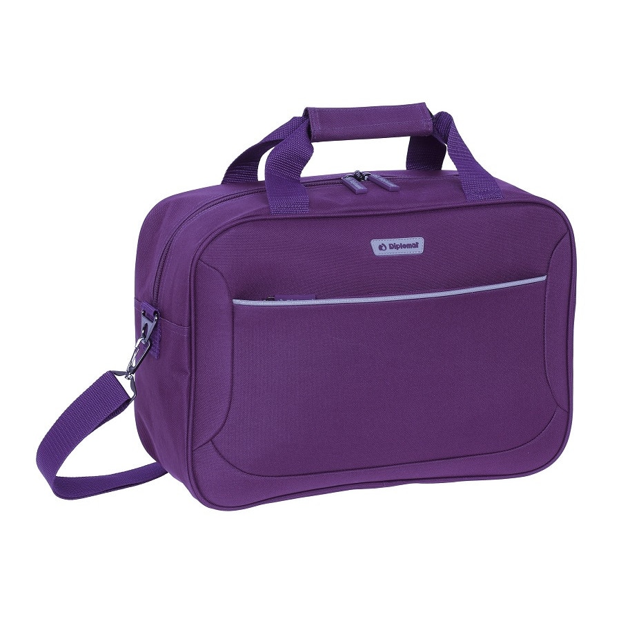 Geanta de voiaj, Diplomat, ZC 3002 - 40 cm, Mov - eMAG.ro