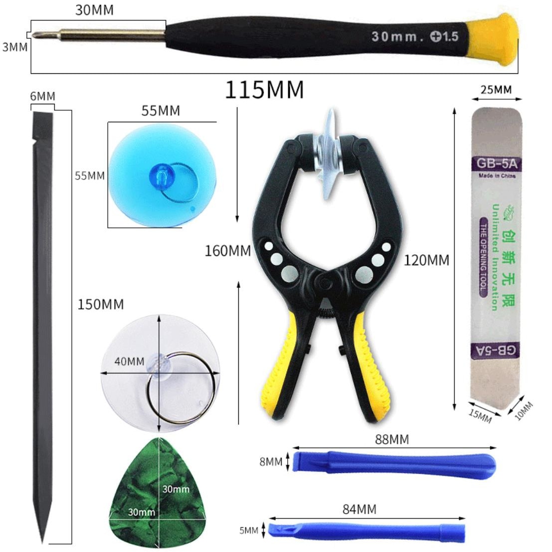 Set 15 instrumente pentru dispozitivele electronice FAC - eMAG.ro