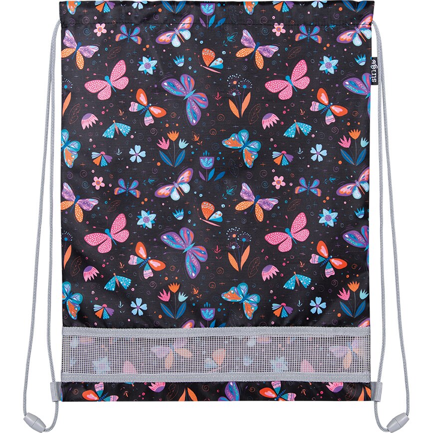 Sac Strigo Gym Bag Butterflies 35x46.5cm - eMAG.ro