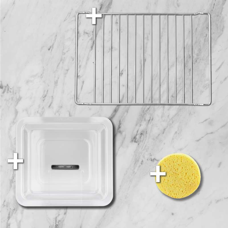 Set cuptor cu aer cald, abur si grill incorporabil si sertar termic ...