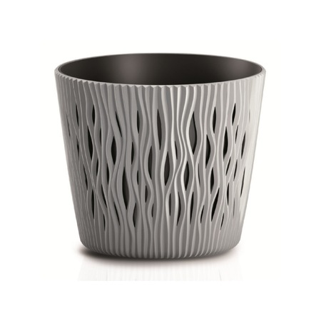 Ghiveci Prosperplast cu masca Sandy- Mocca 22 cm - eMAG.ro