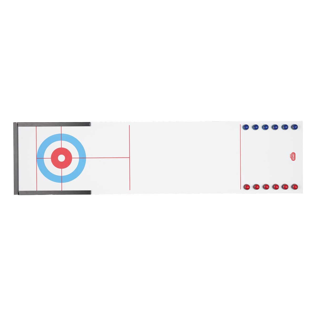 Joc Curling ET Toys, Table Top Curling, 190 x 47 cm - eMAG.ro