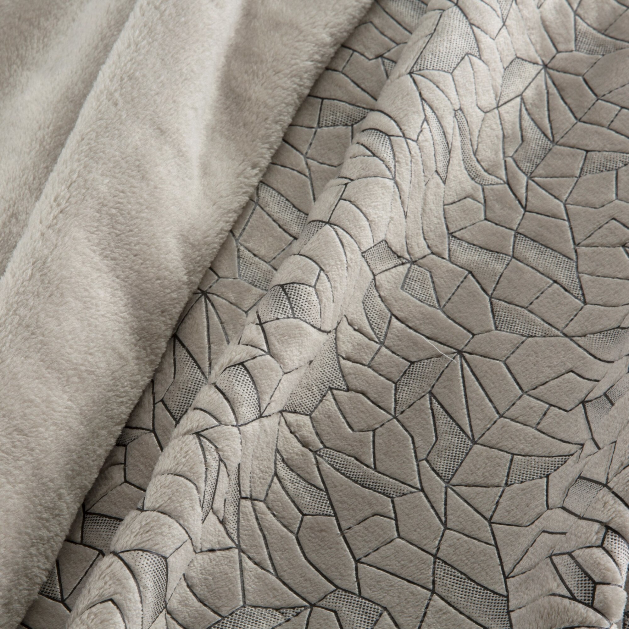 Cuvertura de Pat, Patura pled, Eurofirany, 150x200, ESTER, Bej - eMAG.ro