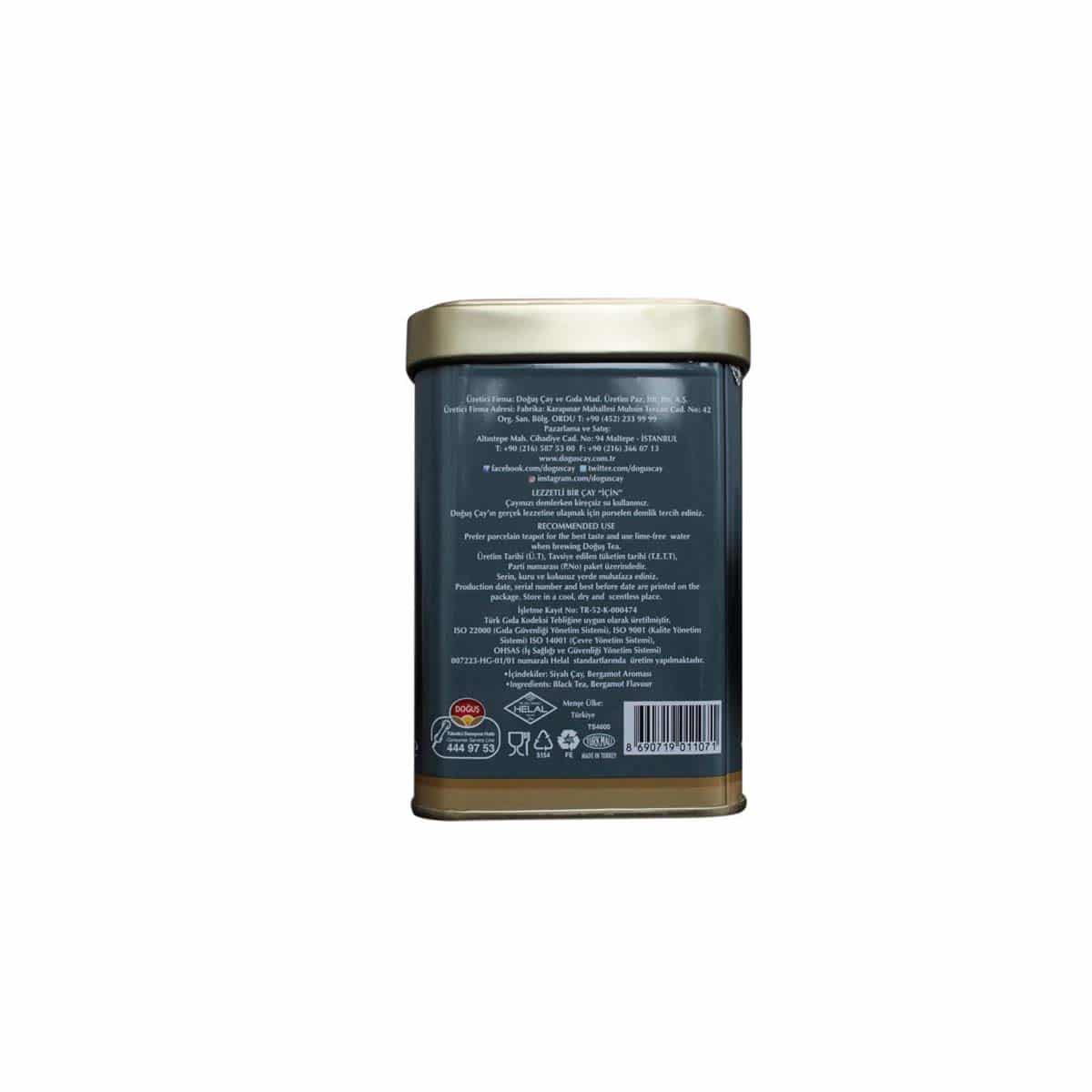 Ceai Negru Turcesc cu aroma Bergomat, Dogus, Frunze, 125 gr - eMAG.ro
