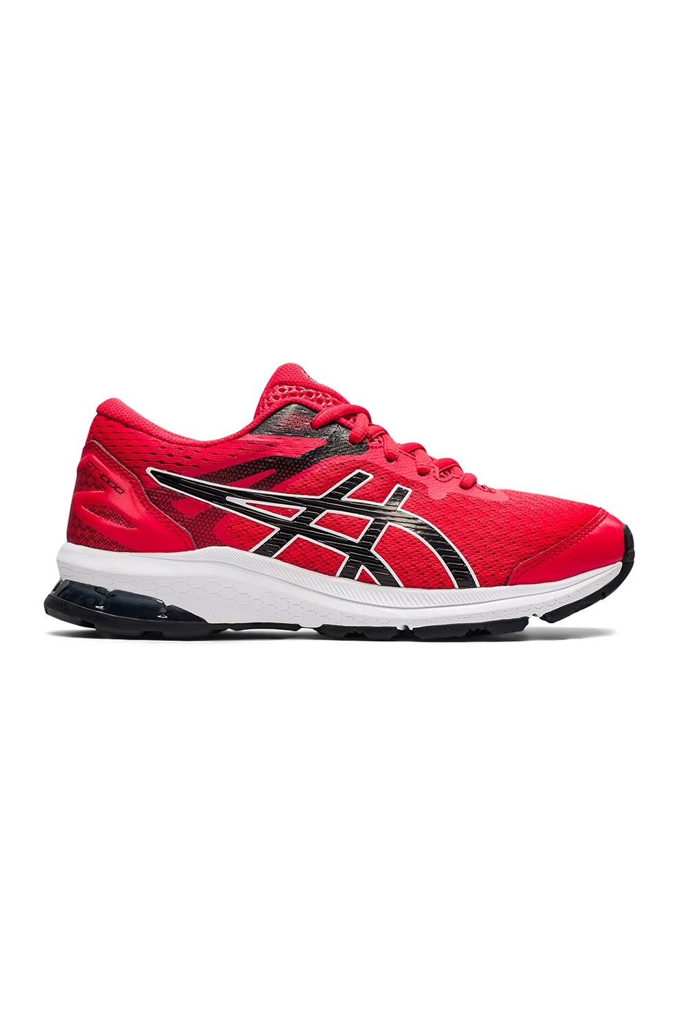 Asics, Pantofi cu logo pentru alergare GT-1000, Rosu/Negru, 2.5 - eMAG.ro