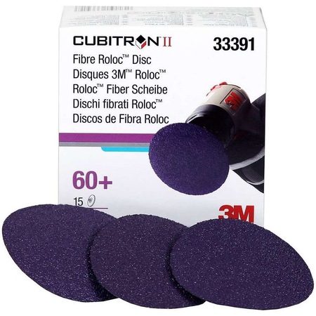 Комплект 15 абразивни диска 3M Cubitron II Roloc 60+, 50 мм - eMAG.bg