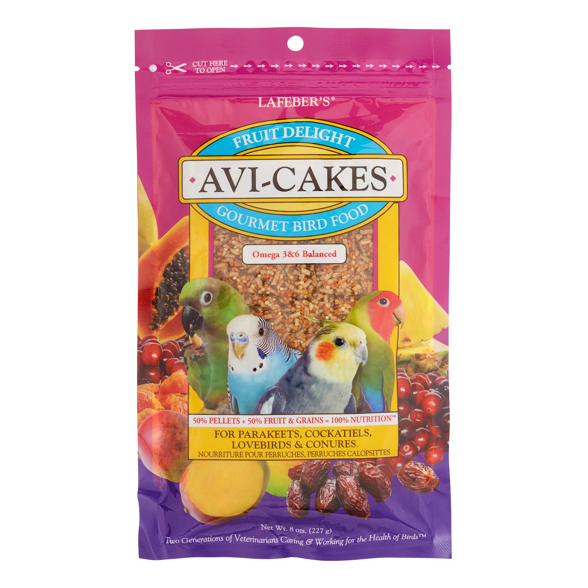 Amestec pentru pasari exotice cu fructe si seminte sanatoase, Lafeber ...