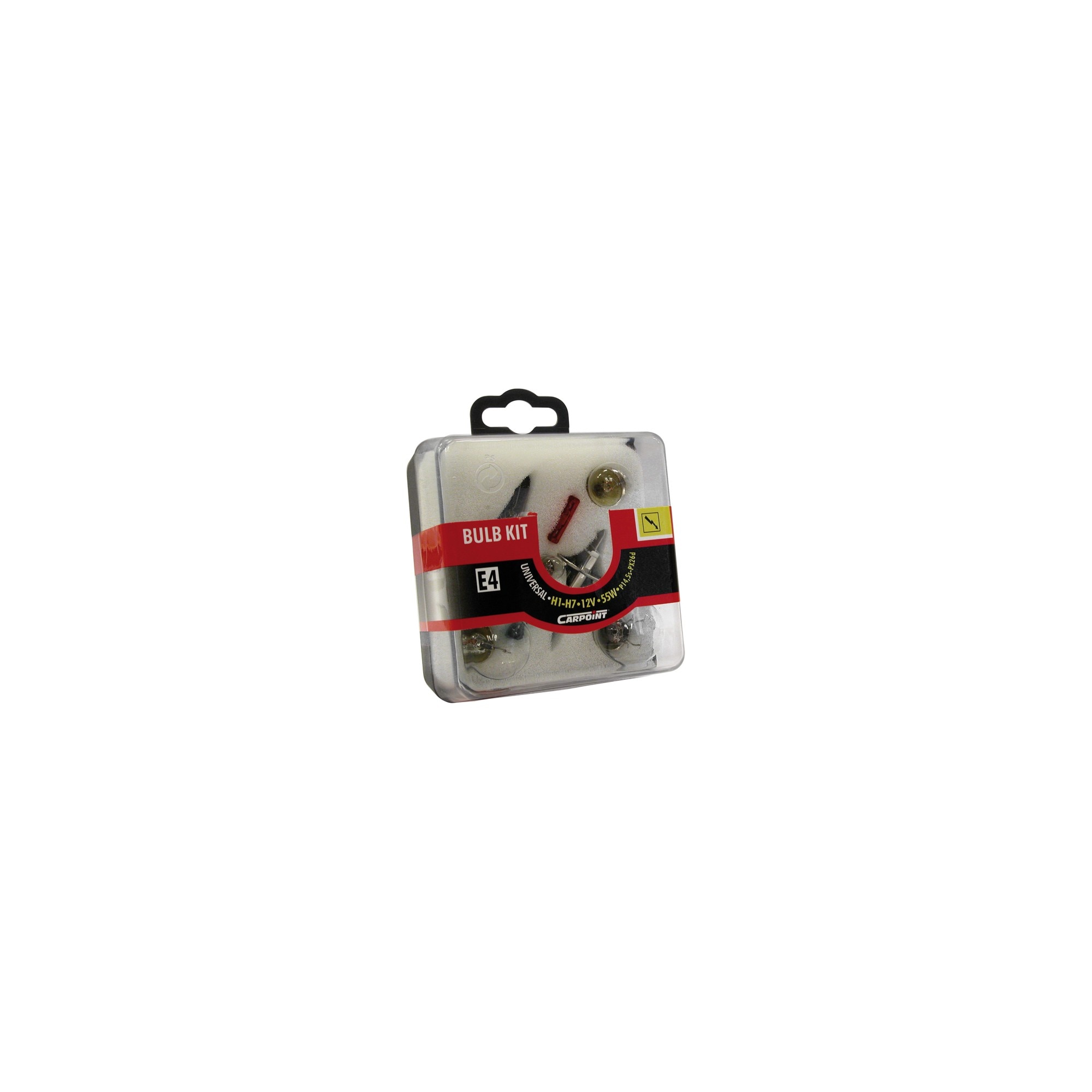 Trusa becuri auto si sigurante Carpoint cu bec halogen H1 si H7 12V 55W ...