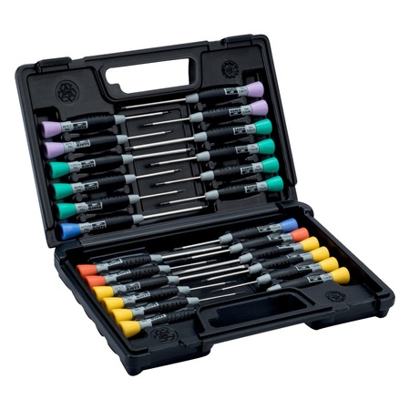 Set surubelnite de precizie, 24 piese, Bahco - eMAG.ro