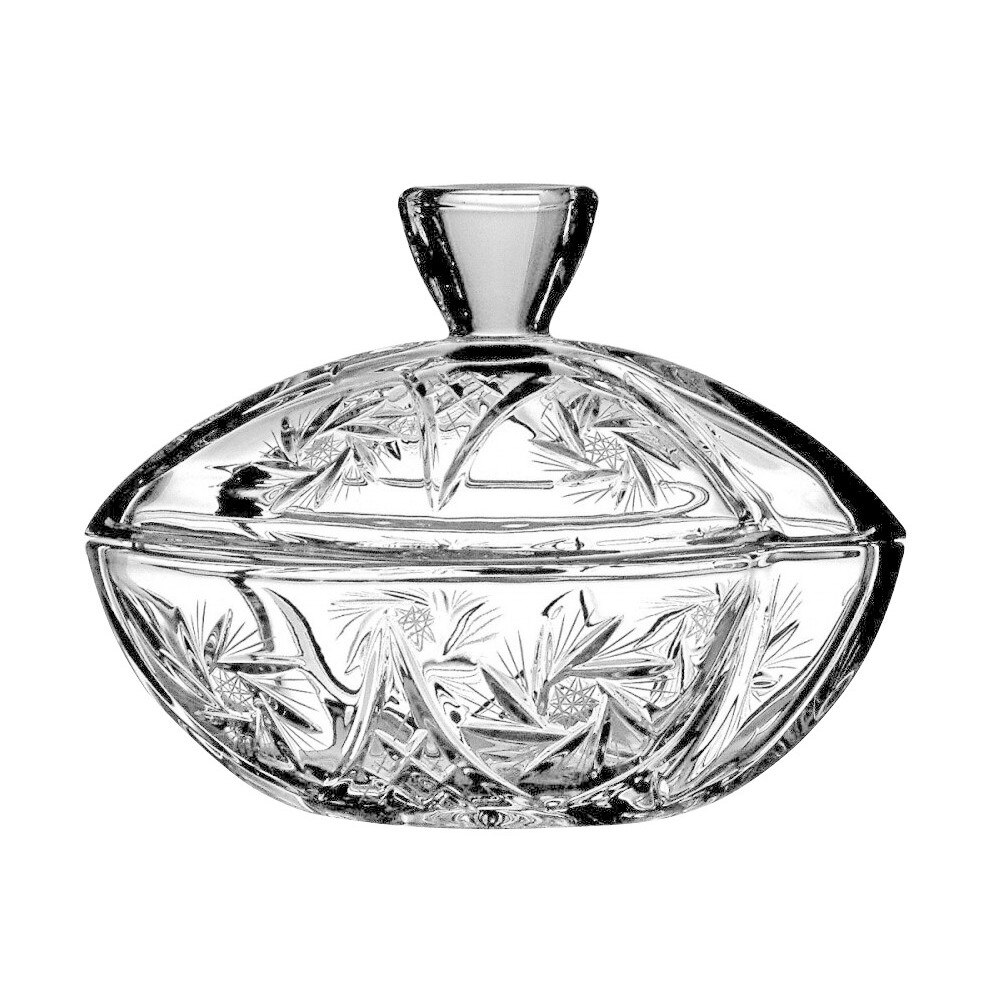 Bomboniera, Black Crystal - Ajka, 18 cm, Transparent - eMAG.ro