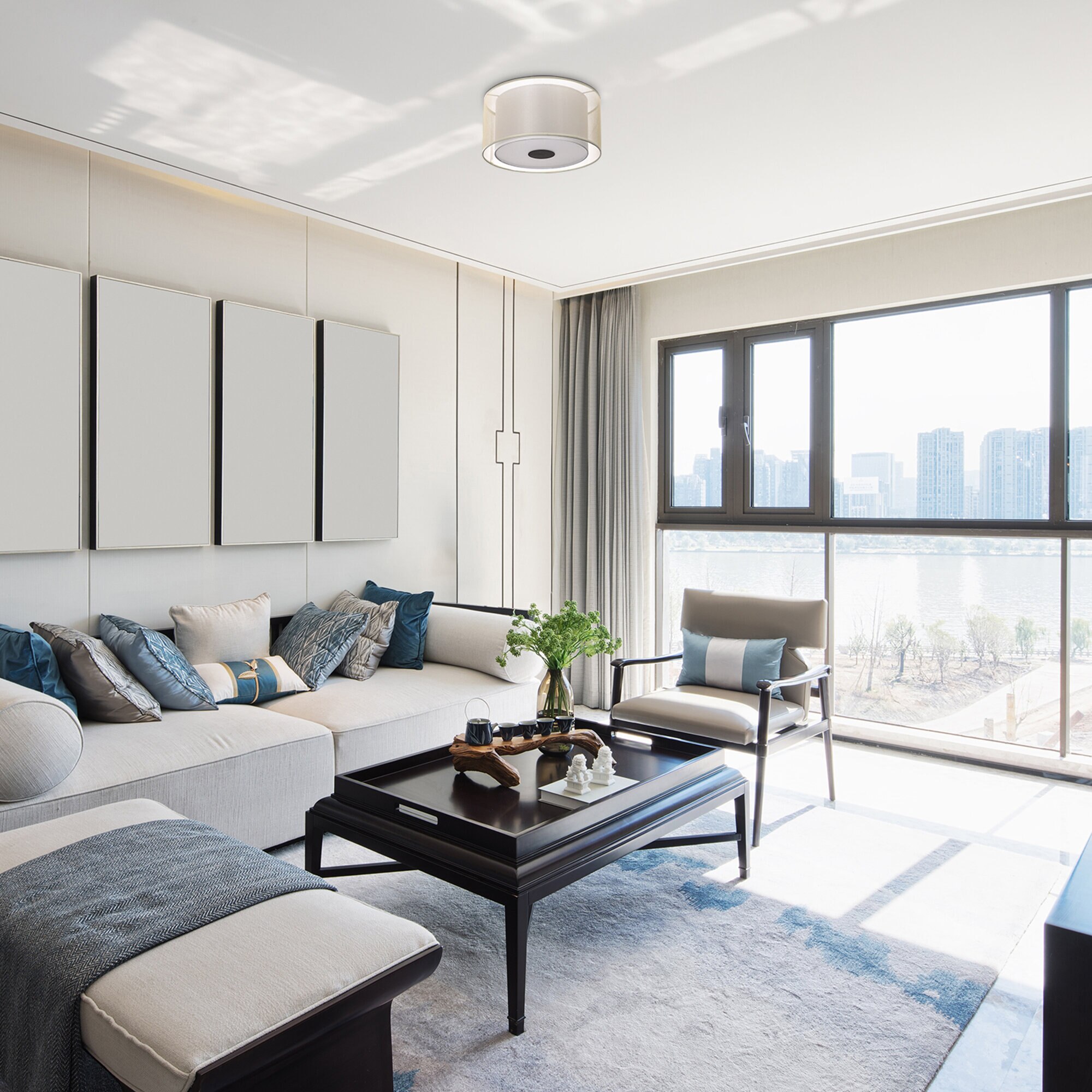 Lustra interior Aneta, E27 3x MAX 40W - eMAG.ro