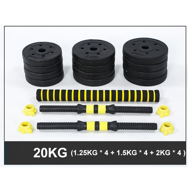 Set gantere reglabile FitTronic® 20 kg FG20 - eMAG.ro