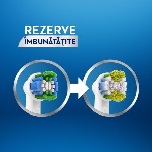 Set 10buc rezerva periuta de dinti electrica Oral-B, Precision Clean ...