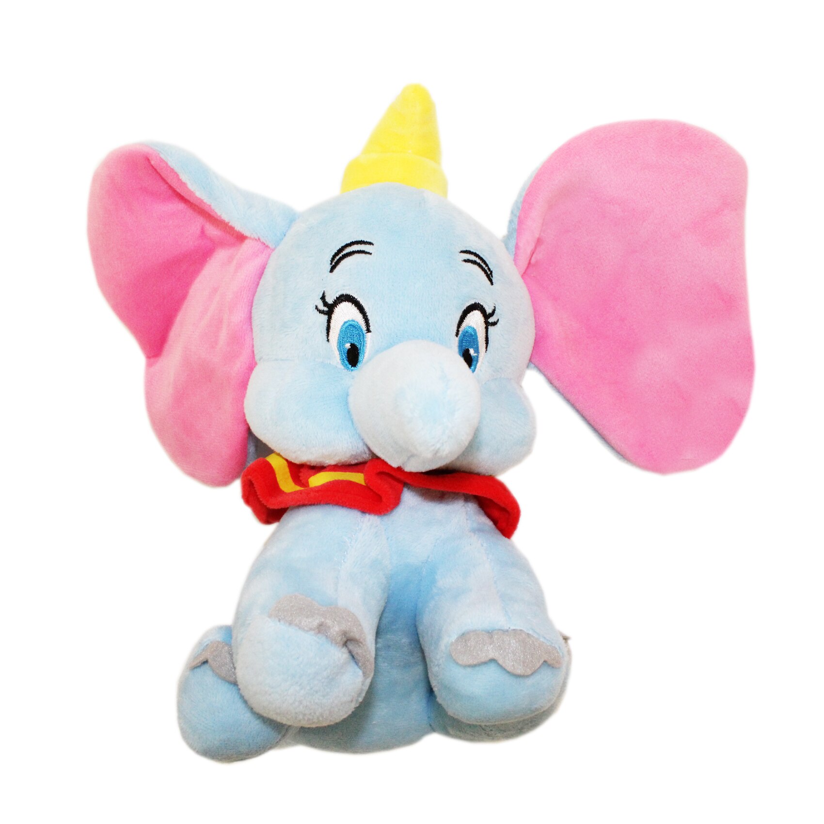 Set 2 jucarii de plus cu sunet, elefantul Dumbo, 20x25 cm, Recostore ...